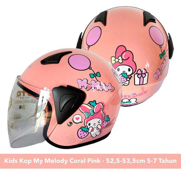 Jual Helm Anak Karakter untuk Usia 5 hingga 7 Tahun SNI Kuromi Batman ...