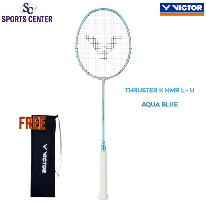 Promo New Color Raket Badminton Victor Thruster K HMR L / K-HMRL U Aqua ...