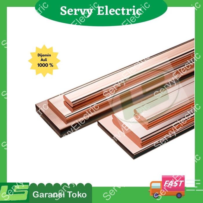 Jual Busbar Panel Tembaga / Rail Copper 2 mm X 15 mm X 4 meter IMPOR ...