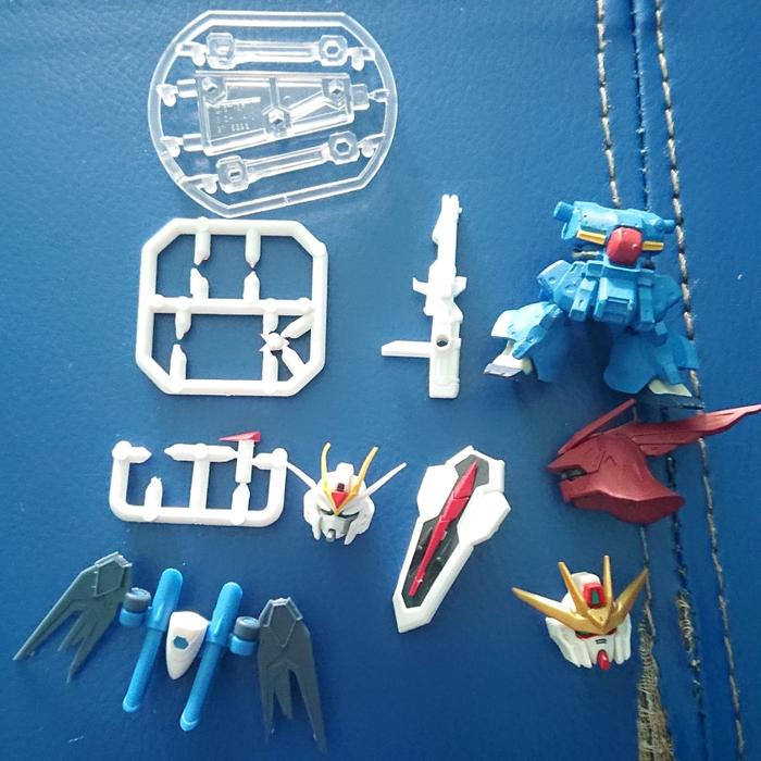 Jual Mobile Suit Ensemble Gundam Junk Rising Freedom Gundam X Converge ...