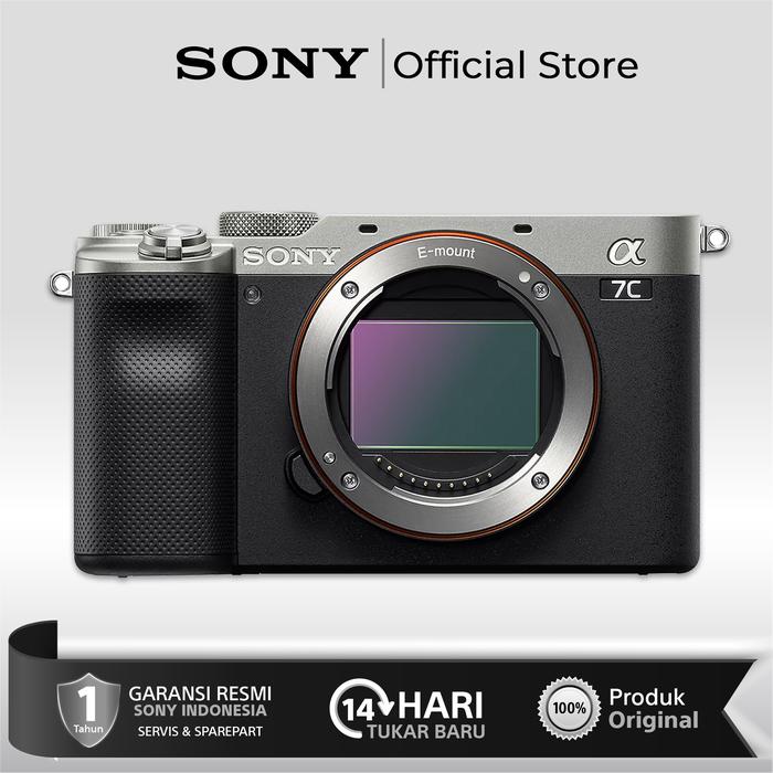 Promo SONY a7c / a7c / a7c Sony Kamera Mirrorless Body Only - SILVER, Unit Only Cicil 0% 3x ...