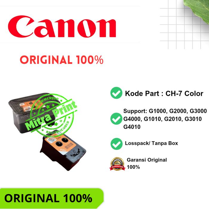Jual Print Head Canon G1010, G2010, G3010 Color Original - Tanpa Box ...