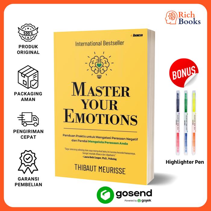 Jual Buku Master Your Emotions - Thibaut Meurisse - Jakarta Selatan - RichBooks | Tokopedia