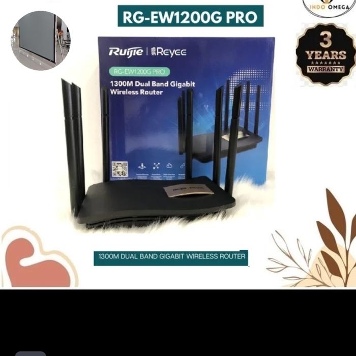 Jual Ruijie RG-EW1200G PRO 1300M Dual band gigabyte wirelles router ...