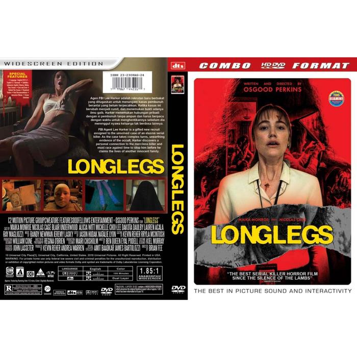 Jual Dvd Horor Longlegs (2024) - Jakarta Barat - Sisters Spirit DVD | Tokopedia