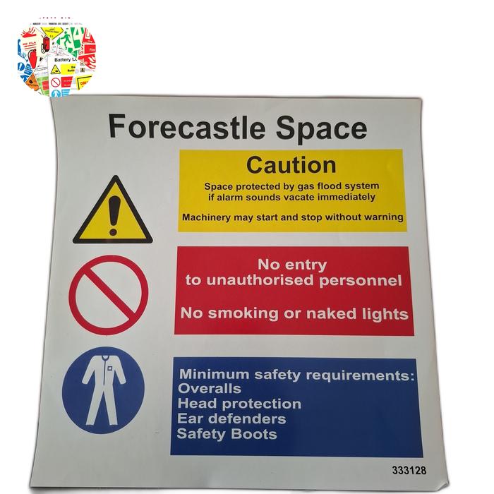 Jual 333128 Papan tanda identifikasi ruang angkasa - Forecastle Space ...