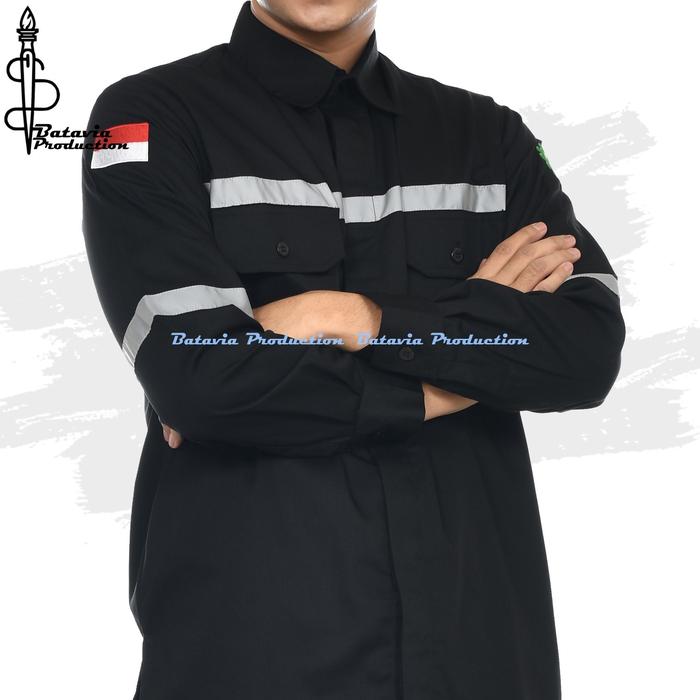 Jual Baju Kemeja Wearpack Safety K3 Lengan Panjang - Seragam ...