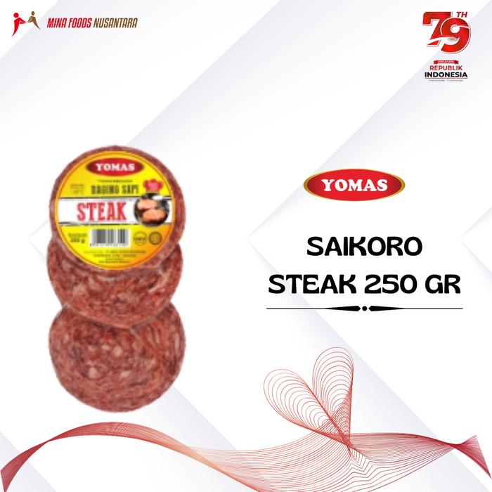 Promo YOMAS BEEF - SAIKORO BEEF STEAK ISI 3 - 250 GR - Kota Tangerang ...