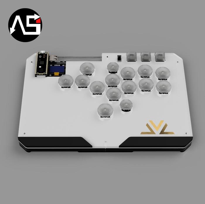 Jual LVL ABC RGB leverless hitbox controller - Putih, LVL15RGB - Kota ...