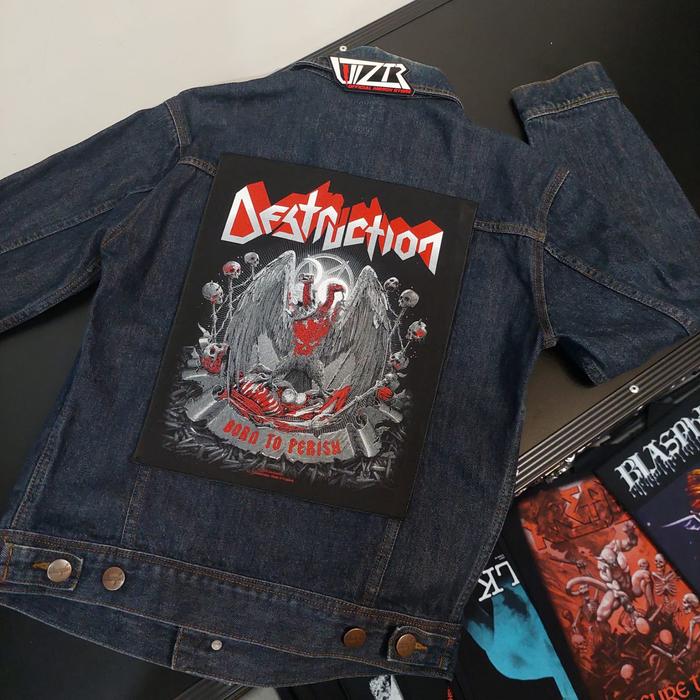Jual Back Patch Band Official Merchandise Mix #3 - Destruction - Kota ...