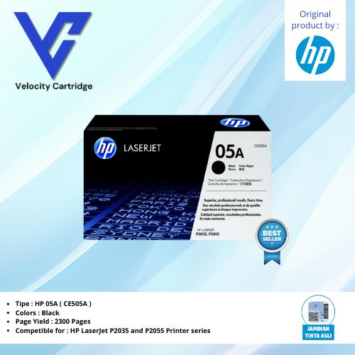 Jual Toner HP 05A Black Original LaserJet - Jakarta Selatan - Velocity ...