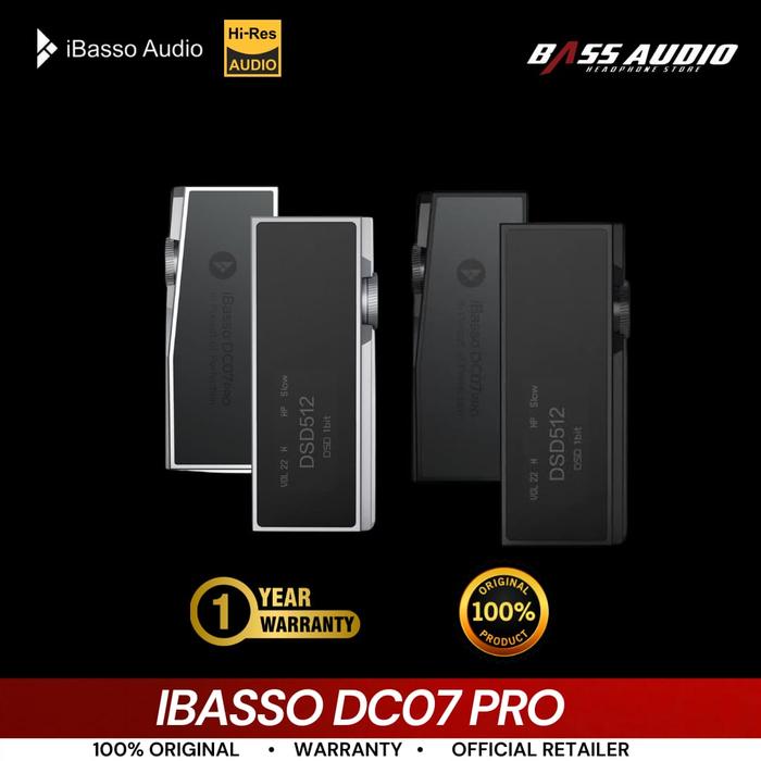 Promo iBasso Audio DC07PRO/ DC-07PRO / DC07 PRO Hi-Res USB DAC and Headphone Amplifier Cicil 0% ...