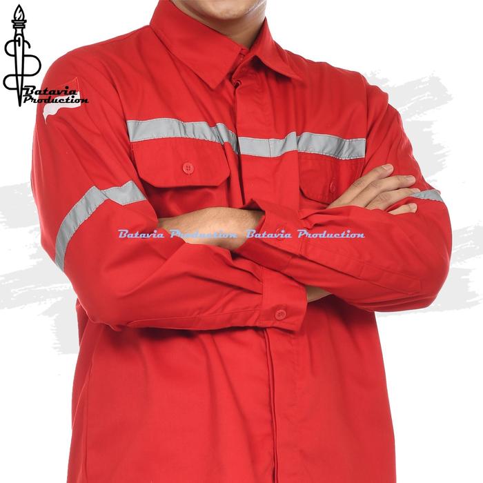 Jual Wearpack Safety K3 Baju Kemeja Tambang Proyek Pria Wanita ...
