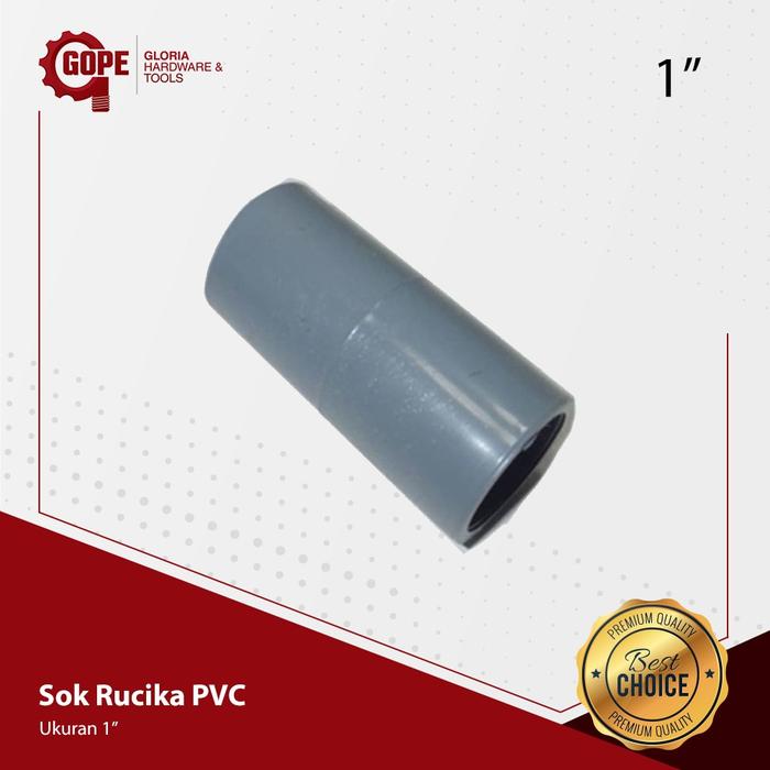 Jual Socket Sok Sambungan Pipa PVC Rucika AW Ukuran 1 inch - Jakarta ...