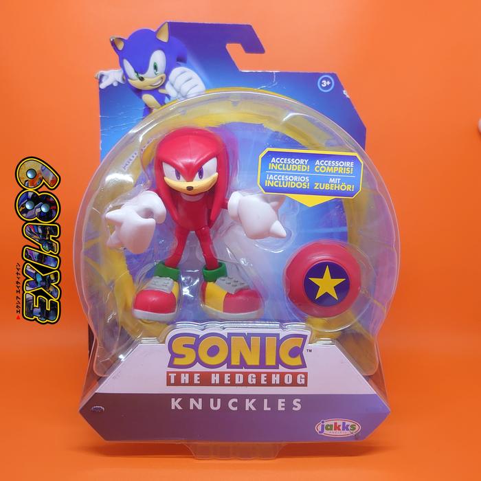 Jual SONIC THE HEDGEHOG 4-INCH ARTICULATED ACTION FIGURE - KNUCKLES ...