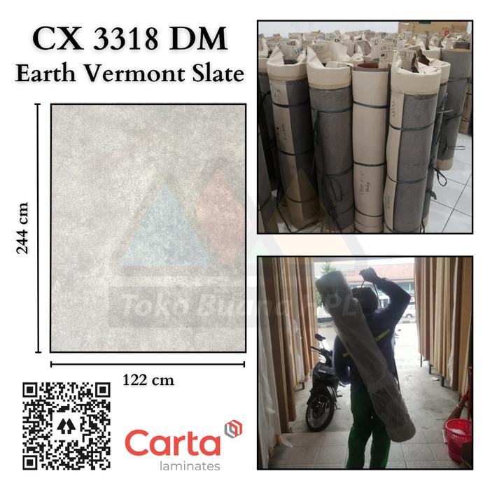 Jual CARTA HPL CX 3318 DM EARTH VERMONT SLATE GOSEND BANDUNG - Kota ...