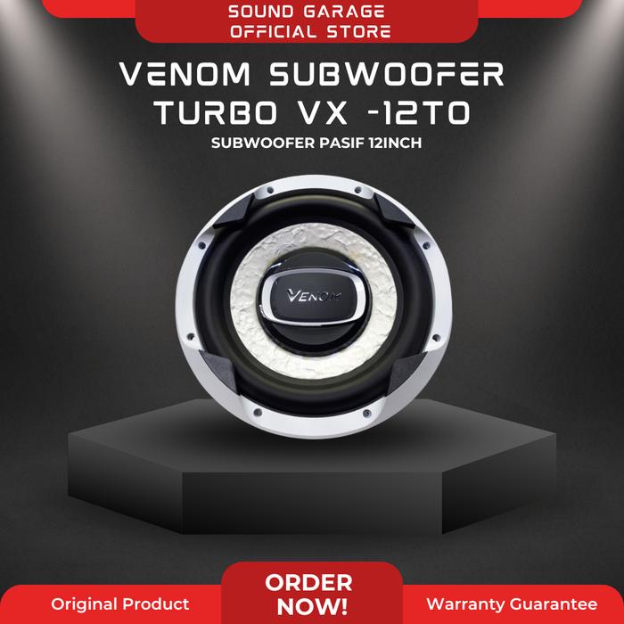 Jual VENOM SUBWOOFER PASIF 12INCH TURBO SERIES VX-12TO - Putih - Kota ...