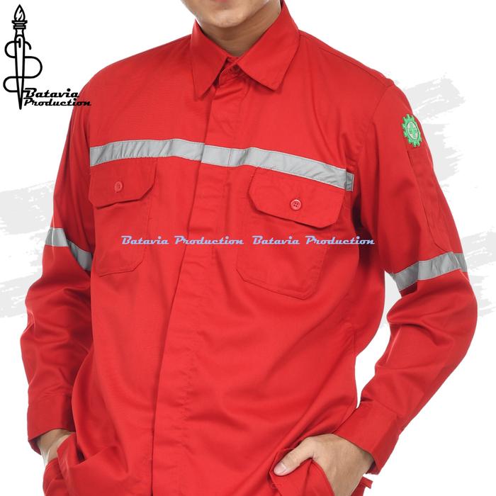 Jual Baju Kemeja Wearpack Safety K3 Lengan Panjang - Seragam ...