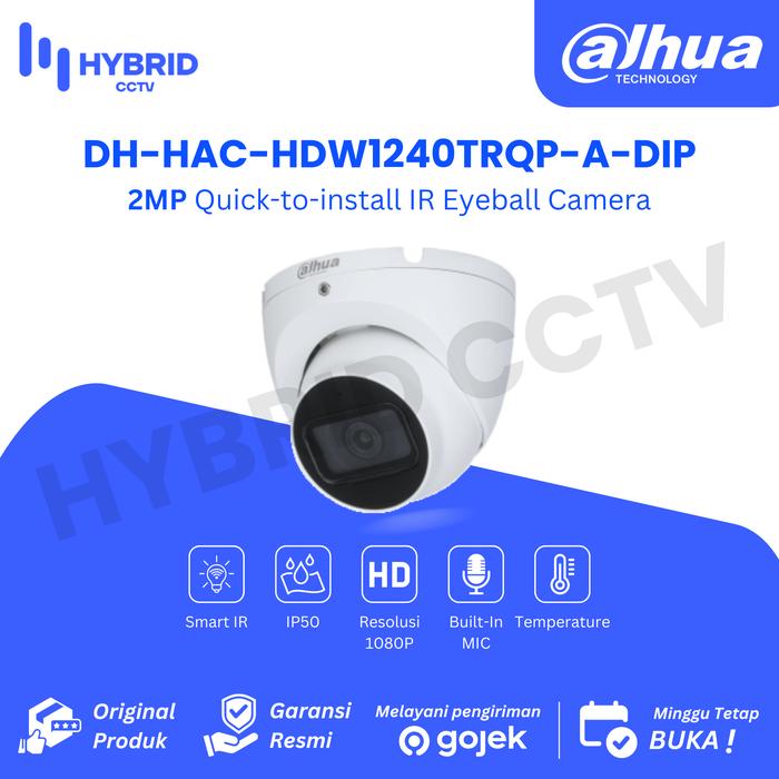 Jual Camera DH-HAC-HDW1240TRQP-A-DIP Dahua 2MP HDCVI Quick-to-install ...