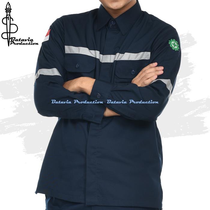 Jual Wearpack Safety K3 Baju Kemeja Tambang Proyek Pria Wanita ...