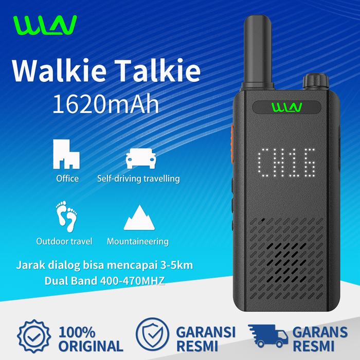 Jual HT WLN KD-C170 Slim Uhf 400-470 Mhz Waterproof Portable Handy ...