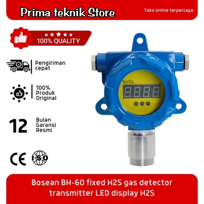 Jual Bosean BH-60 fixed H2S gas detector transmitter LED display H2S - Jakarta Barat - PRIMA ...