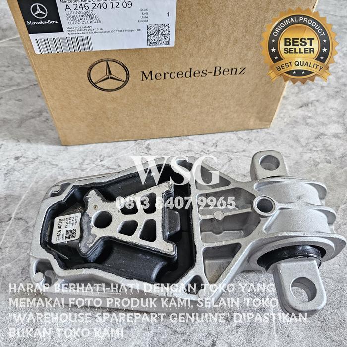 Jual ORIGINAL ENGINE MOUNTING BELAKANG A2462401209 MERCEDES W117 W156 ...