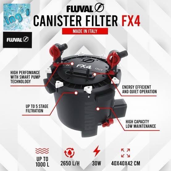 Jual FLUVAL FX4 1000L External Filter (Canister) - Jakarta Utara - Ings ...
