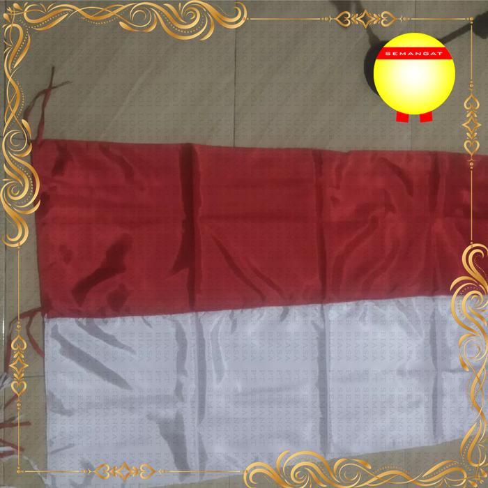 Jual Bendera Merah Putih Umbul-Umbul Bekron Bendera Layur Bando Merah ...