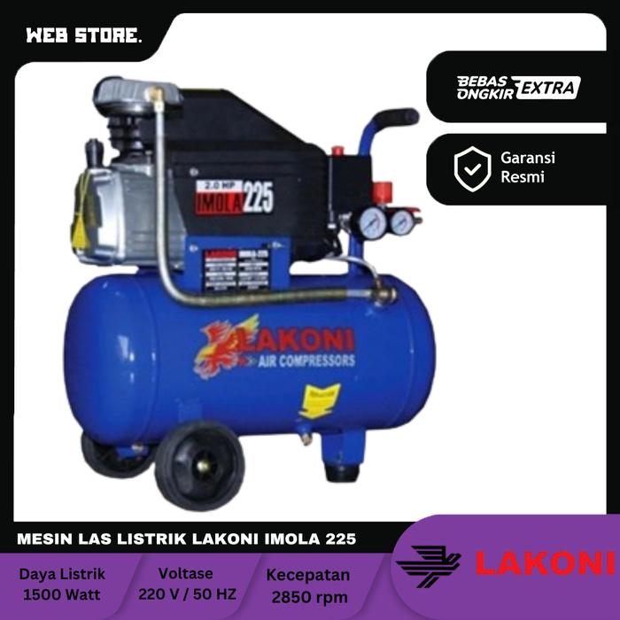Jual Mesin Kompresor Listrik Udara Compressor Air 25 Liter Lakoni Imola ...