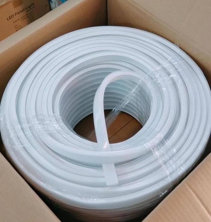 Jual Cover Led Strip FLEXIBLE Putih Hitam 15x10 12x10 16x16 12x12 100m ...