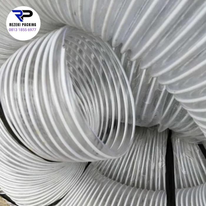 Jual PU ducting hose 2" inch selang plastik flex vacum x 1m - Jakarta ...