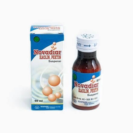 Jual Novadiar Sirup 60 ml - Kaolin Pektin - Obat Pencernaan, Diare ...