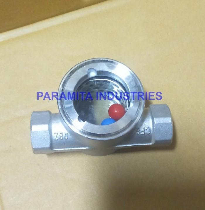 Jual Sight Glass stainless steel 304 - Sight glass flow indicator ...