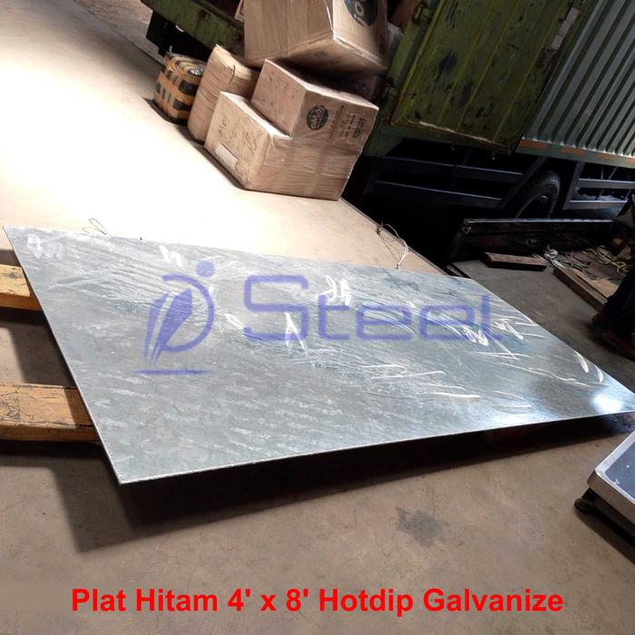 Jual Plat Hitam Galvanis 4mm SPHC SS400 Plat Eser 4 mm Hotdip Galvanize ...