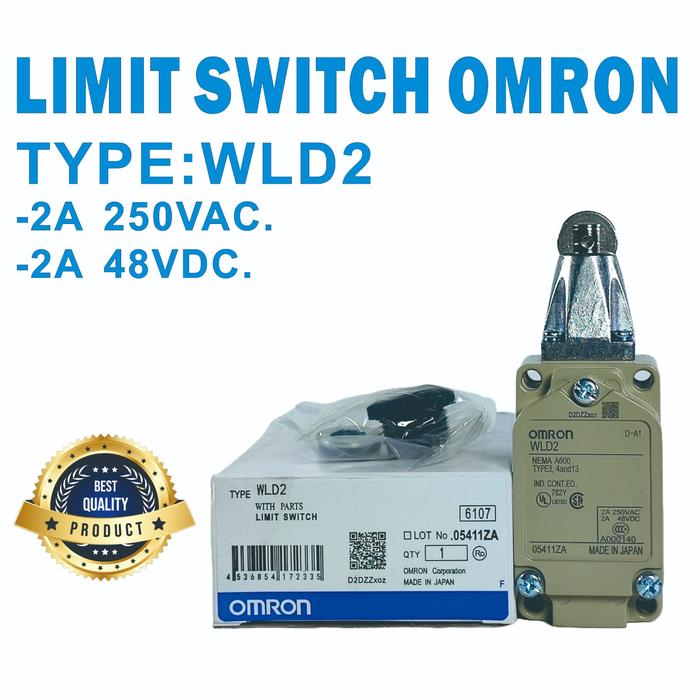 Jual LIMIT SWITCH OMRON WLD2 - Kota Surabaya - Electrical Home | Tokopedia
