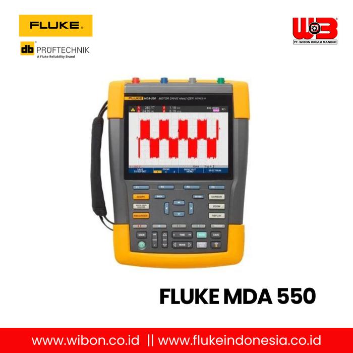 Jual Fluke MDA-550 Series III Motor Drive Analyzer - Jakarta Pusat - Fluke Pruftechnik Indonesia ...