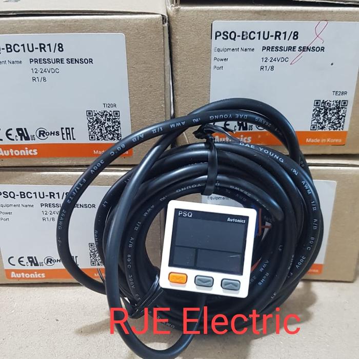 Jual Autonics PSQ-BC1U-R1/8 PRESSURE SENSOR input power 12-24VDC ...