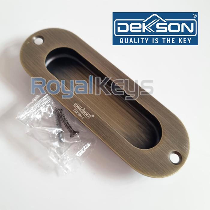 Jual Pull Plate Dekson Dekkson PP 012 AB Handle Tanam Oval Pintu ...
