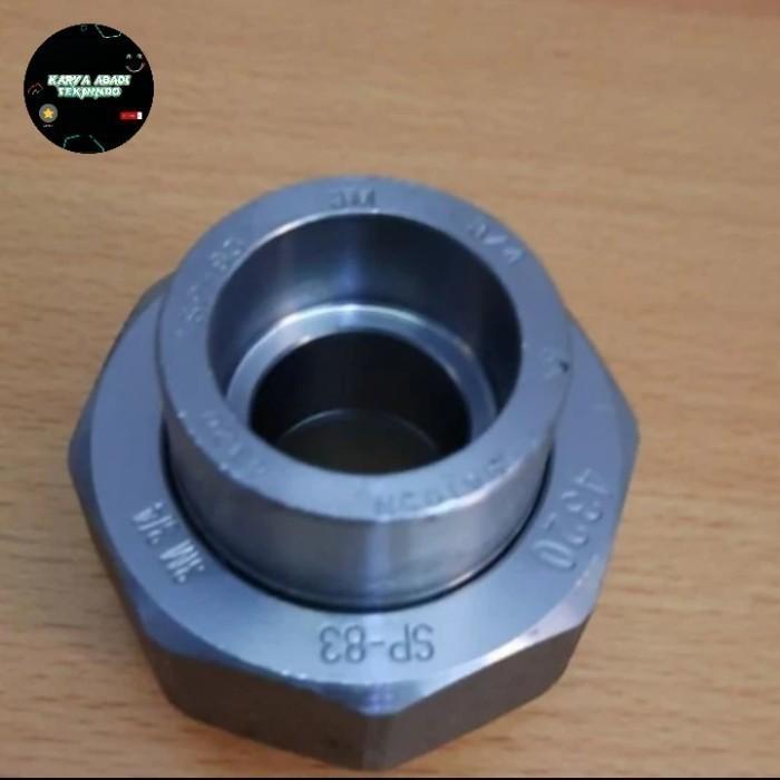 Jual WATERMUR BESI CLASS 3000 SOCKED WELD 3" INCH / UNION CLASS 3000 SW ...