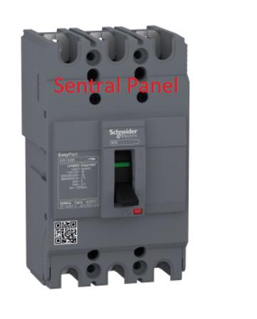 Jual MCCB SCHNEIDER NFB Breaker EZC 100B / EZC100B 3P 50A 50 A 7.5kA - Kota Surabaya - Sentral ...