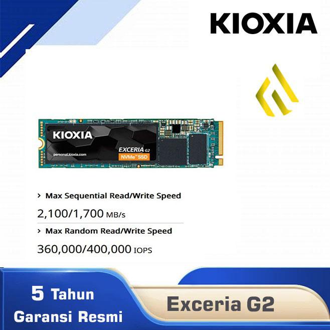Promo SSD Kioxia Exceria G2 1TB - SSD M.2 NVME PCIe Gen 3 Cicil 0% 3x - Jakarta Barat - Trinity ...