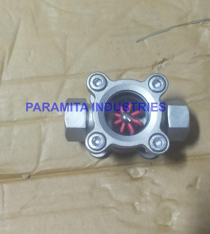 Jual Sight Glass Cast iron double windows ukuran 1" inch DN-25 ...
