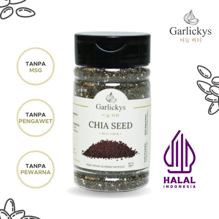 Promo Biji Chia Seed Cia Seeds Original Premium Quality by Garlickys ...