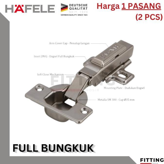Jual HAFELE ENGSEL SENDOK METALLA SOFT CLOSE SM-300 FULL BENGKOK ...