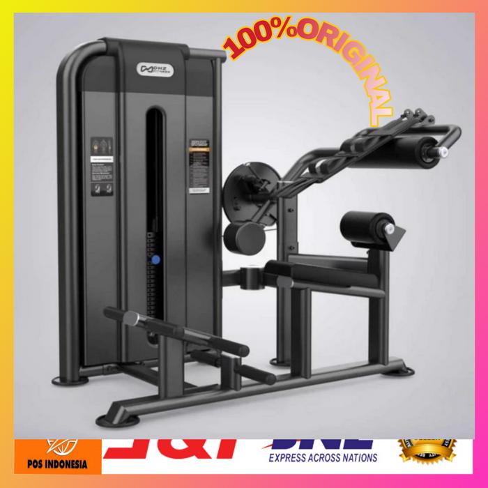 Jual abdominal machine-dhz(original)back extension-abdominal-home gym ...