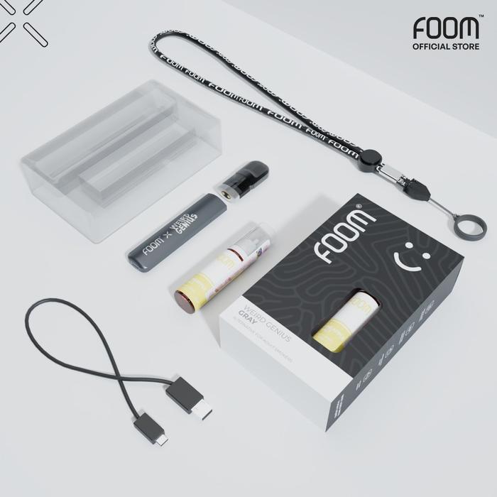 Jual Foom X Weird Genius Gray + Foom Salt Nic 15ML by Foom Lab x Weird ...