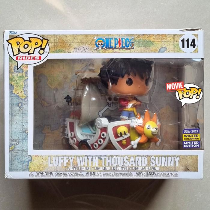 Promo Funko POP! One Piece - Luffy with Thousand Sunny Winter Con ...
