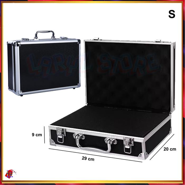 Jual Kotak Perkakas Aluminium Koper Busa Penyimpanan Alat Kerja Kamera ...