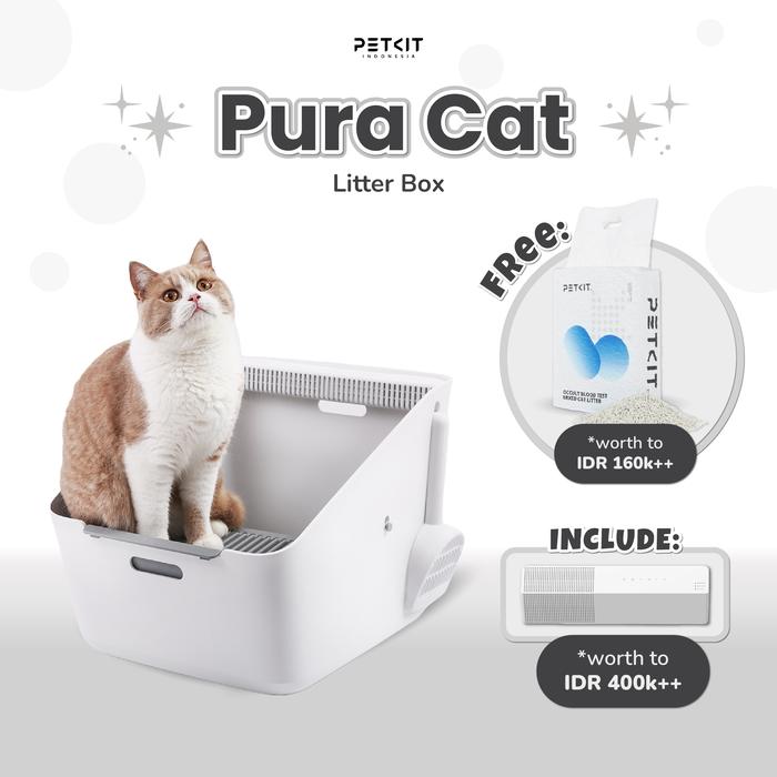 Promo PETKIT Pura Cat Litter Box Cicil 0% 3x - Kab. Tangerang - PETKIT ...